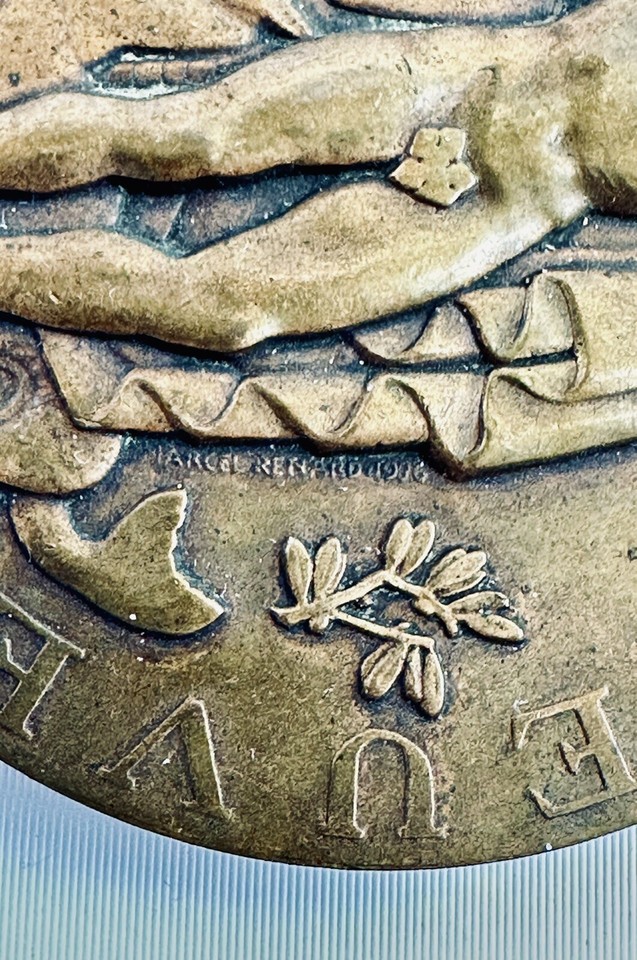 Le Rhone Fleuve Medal Marcel Renard | eBay