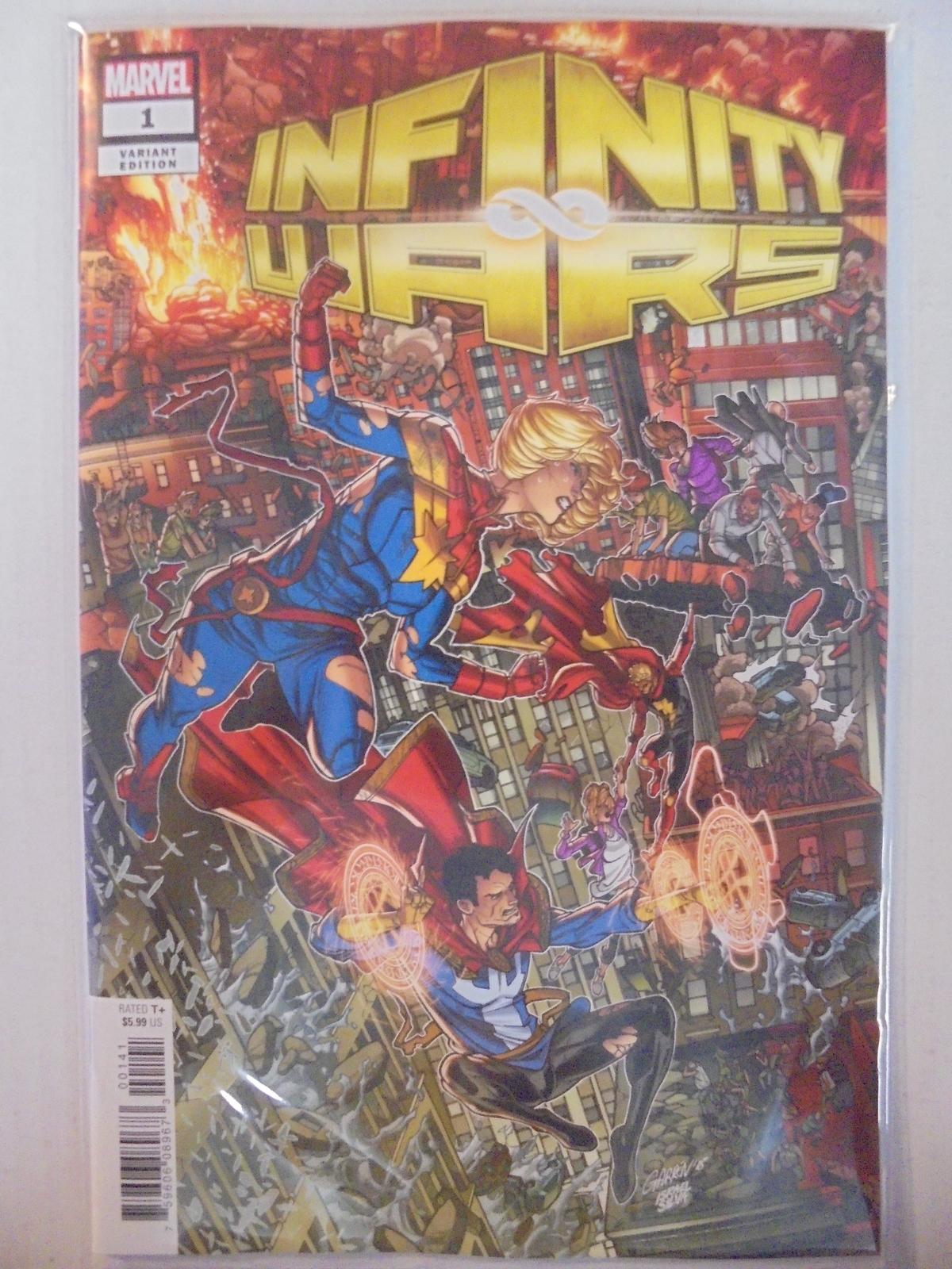 Infinity Wars #1 Garrón Connecting Variant Marvel NM Comics Book | eBay