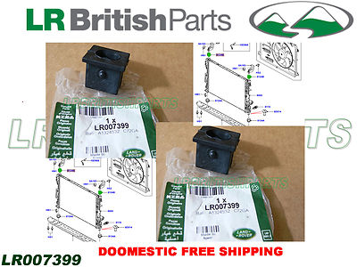 GENUINE LAND ROVER RADIATOR UPPER INSULATOR LR2 EVOQUE SPORT 15 RR 13 ...