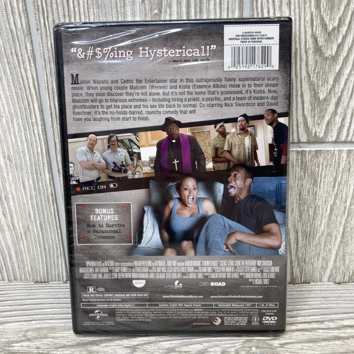 A Haunted House Movie Dvd Cover