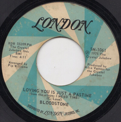 Bloodstone My Little Lady / Loving You Is Just A Pastime Vinyl Single ...