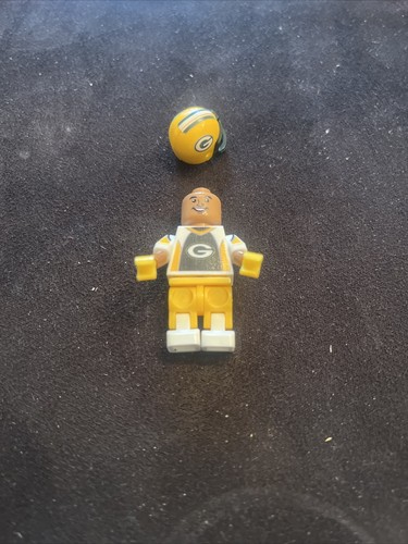 Green Bay Packers LEGO Mini Figure New Super Rare | eBay