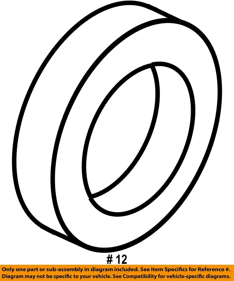 GM OEM Engine Oil Pan-Drain Plug Gasket 3536966 | eBay