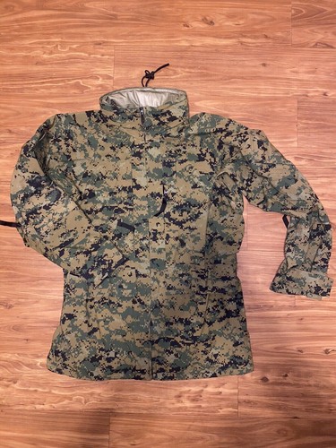 Genuine Usmc Apecs Gore Tex Digital Marpat Cold Weather Parka - Medium ...
