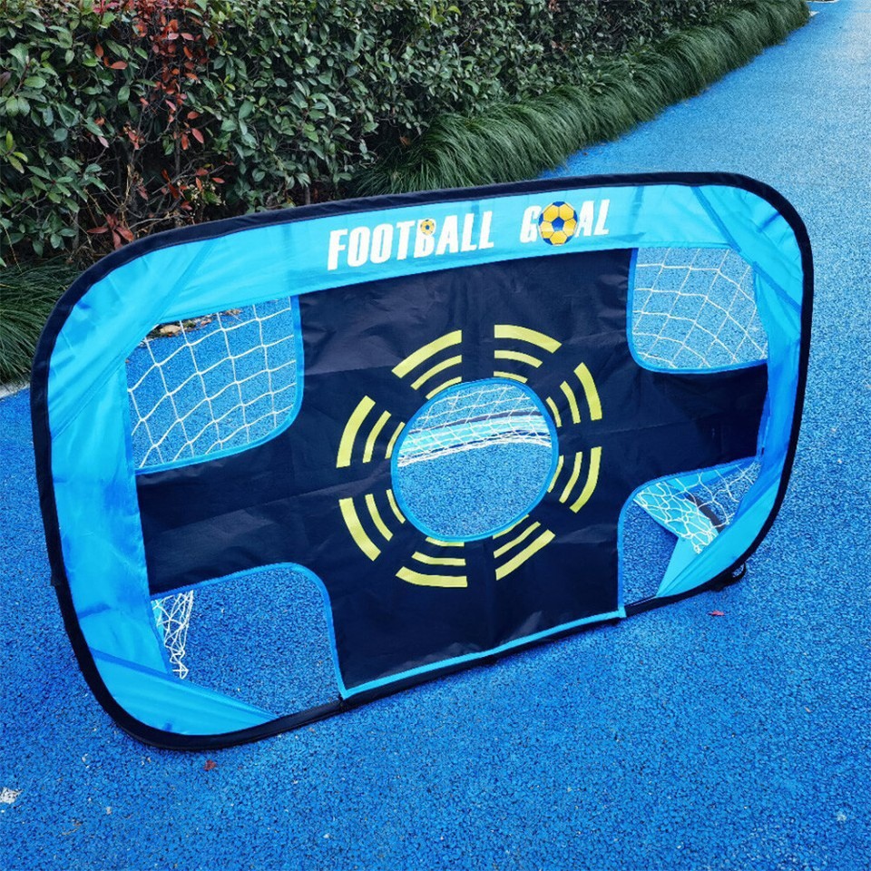 AU Football Training Shooting Target Net Reusable Football Target Net ...