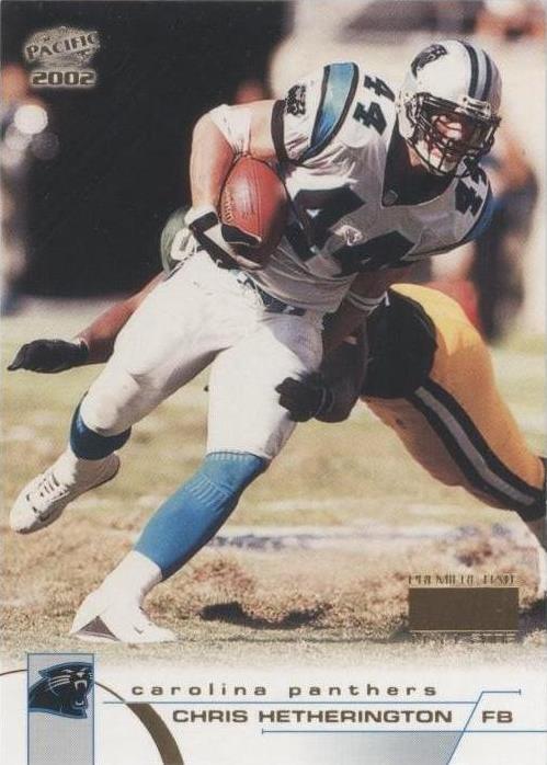 2002 Pacific - Chris Hetherington #59 Premiere Date Missing Serial ...