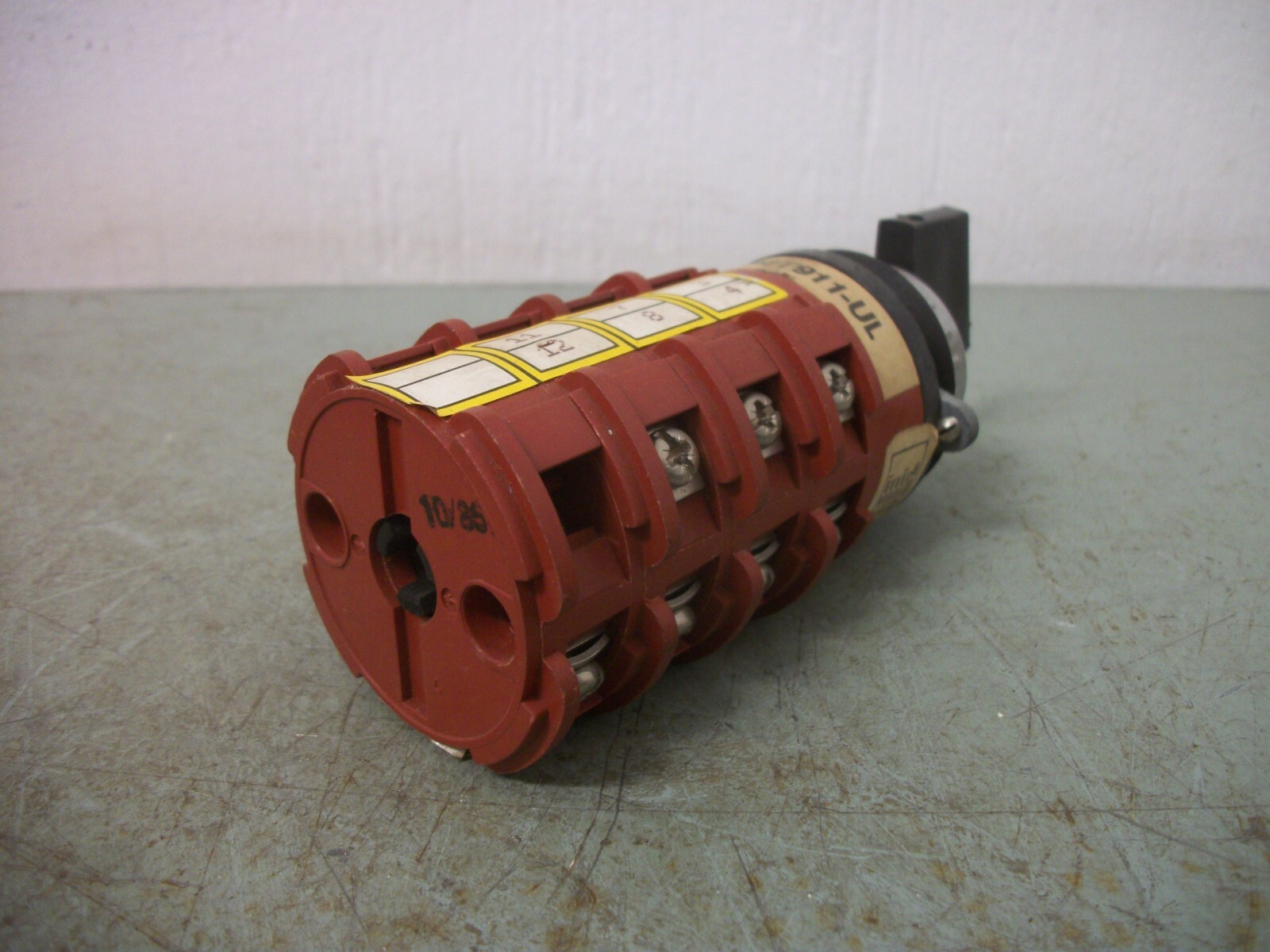 OEM CONTROLS 3-POSITION ROTARY SWITCH VN154T911-UL 10AMP 600VOLT 3PH 7 ...