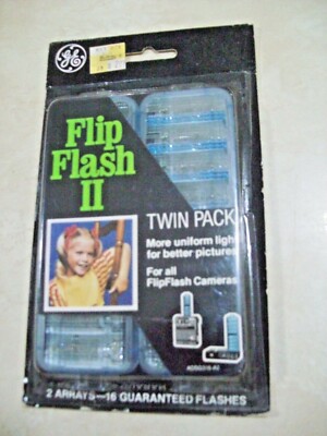 GE Flip Flash Twin Pack Camera Flash Bulbs | eBay
