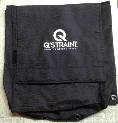 NEW QSTRAINT HEAVY DUTY WHEELCHAIR SECUREMENT STRAP STORAGE BAG Q5-8522 ...