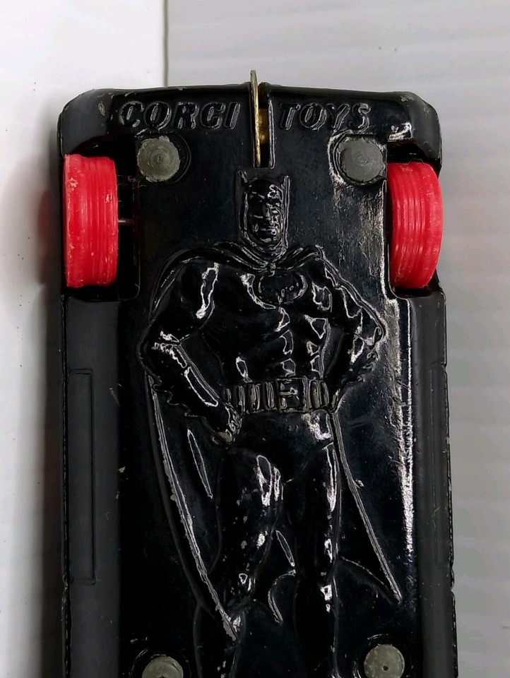 Vintage Corgi Batmobile w/ Figures Red Tyres Variant Diecast ...