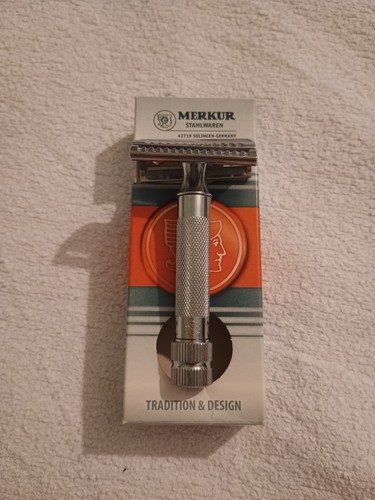 Merkur 37C Slant Head DE Safety Razor Chrome !! | eBay UK