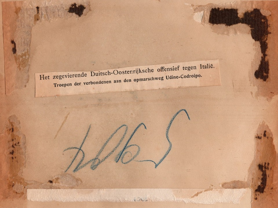 WW1 German Austro-Hungarian Udine Codroipo convoy RARE 1917 - Original ...