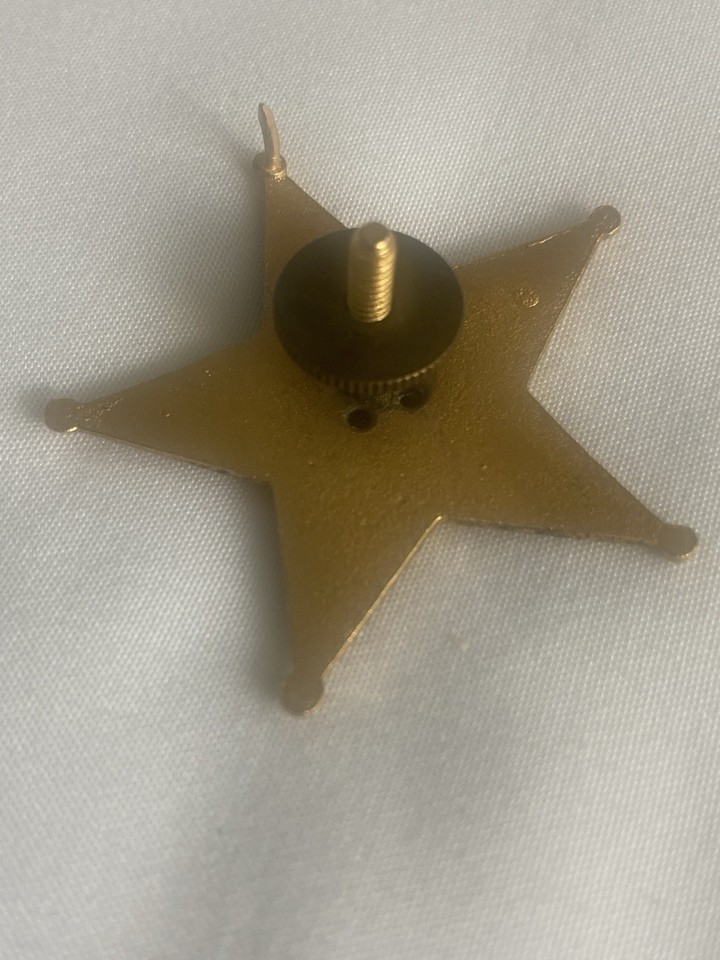 Obsolete Vintage Deputy Sheriff Hat Badge | eBay