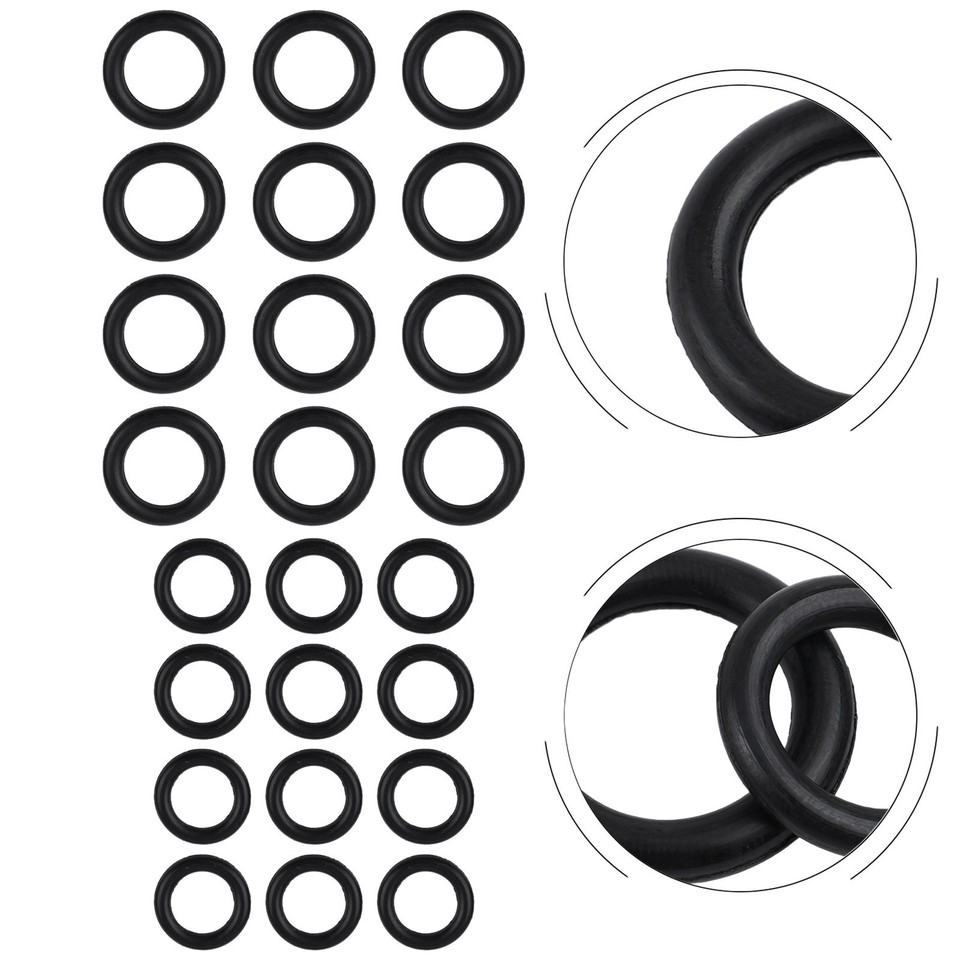 High Quality O-ring Hose Ring Kit NBR Rubber O Rings Parts 1 Set 50pcs ...