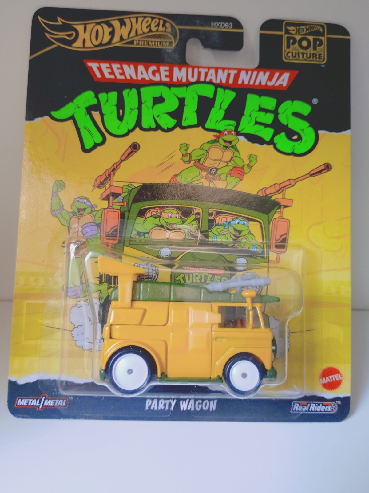 Ninja Turtles TMNT Model PARTY WAGON 1 64 8cm Hot Wheels HXF04 for sale ...