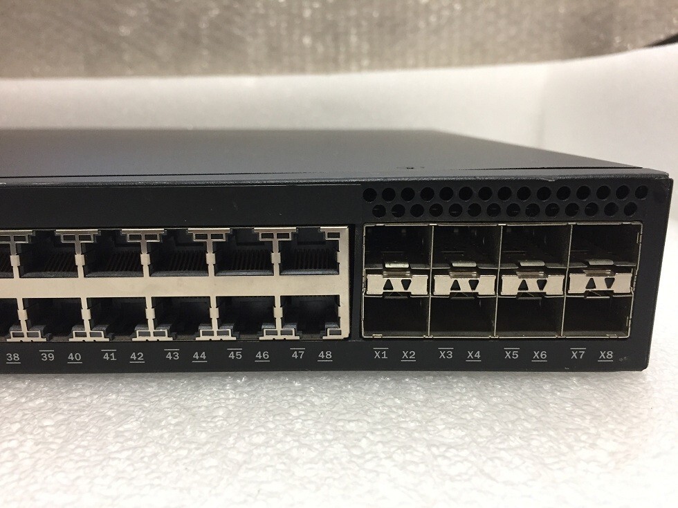 Brocade ICX 7250 48-Port PoE 8x1/10 GbE Ethernet Switch (ICX7250-48P ...