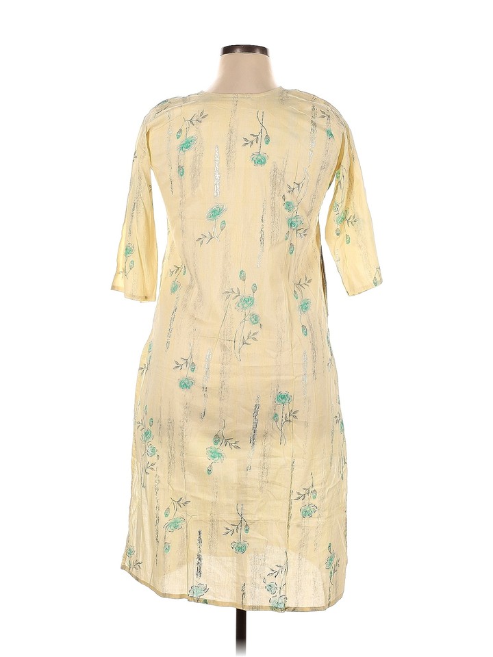 Unbranded Women Yellow Casual Dress XL | eBay