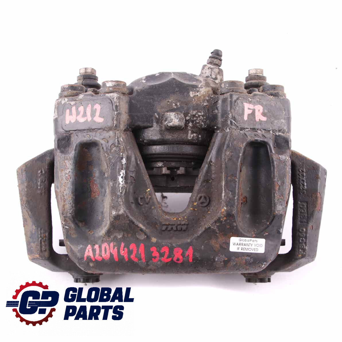 Mercedes W204 Wheel Brake Caliper Front Right O/S brake Unit 322X32 ...