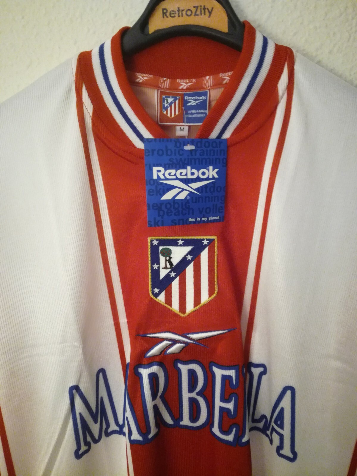 ATLETICO DE MADRID 1998-1999 BNWT Final Copa camiseta shirt trikot ...