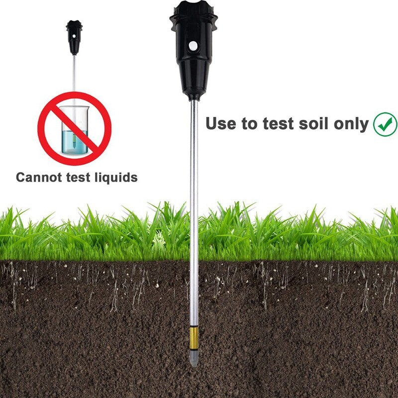 Long Probe Deep Soil Moisture Meter 2 In-1 Tester-Professional Test3966 ...