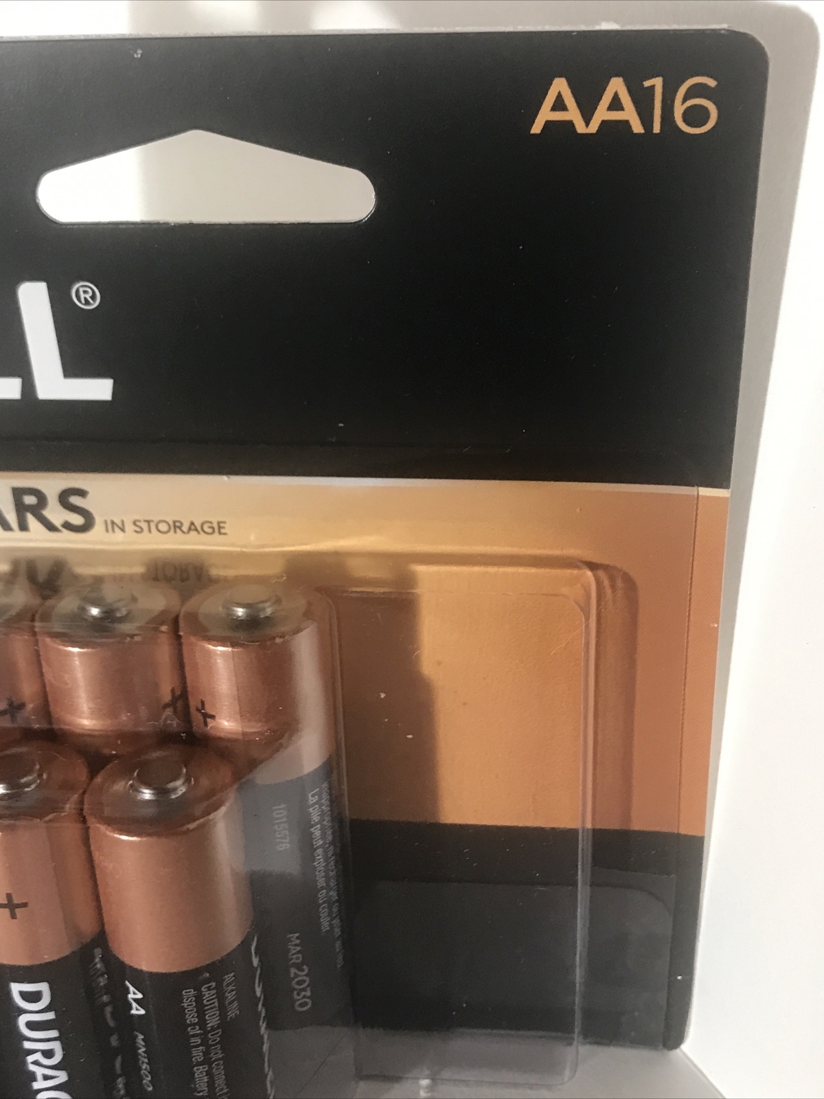 Duracell AA16 Alkaline 1.5 V Batteries Single-Use Pack Of 16 Exp 3/34 ...