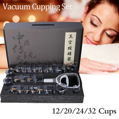 Cupping Therapy Set Physiotherapy Vacuum Cupping Glasses Suction Cups ...