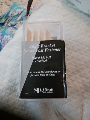Angle Bracket Newell Post Fastner L.J. Smith Stair Systems Part #3019-H ...