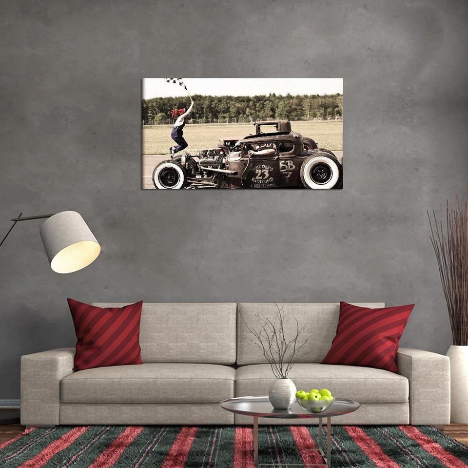 20611 Hot Rod Vintage Cars Decor Wall Print Poster | eBay