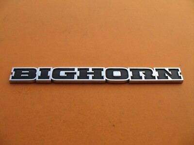 19 20 21 22 DODGE RAM 1500 2500 3500 BIG HORN REAR EMBLEM LOGO BADGE ...