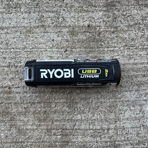 RYOBI FVB01 NEW 4V BATTERY LITHIUM-ION USB RECHARGEABLE 4 VOLT 2AH | eBay