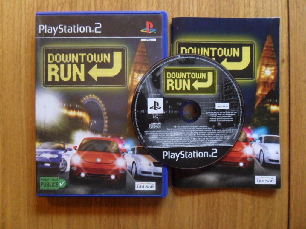 Downtown Run PlayStation 2 PAL - Prix - Photo - Présentation