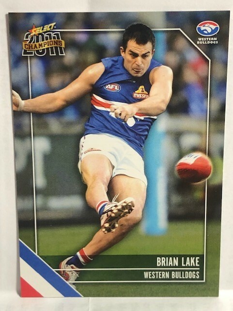 2011 Select Champions base card #185 Brian Lake Bulldogs | eBay