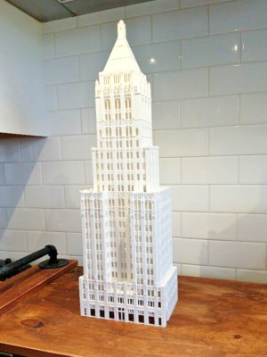 HO Scale High Rise Building / Skyscraper (~35" tall) - Philtower | eBay