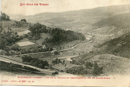 Postcard/Les Vosges / All Cols / Wisembach View La Hill | eBay Australia