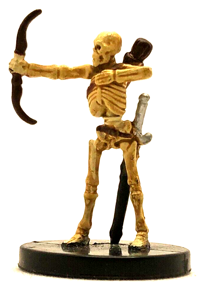 Skeletal Archer #50 Angelfire Dungeons & Dragons Miniature | eBay