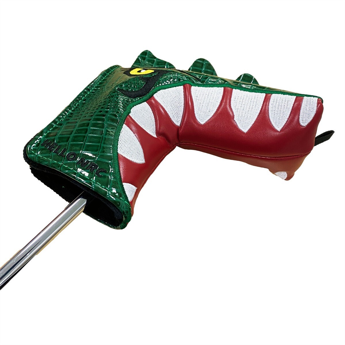 New High Grade PU Dragon Design Golf Putter Head Cover Magnetic Blade ...