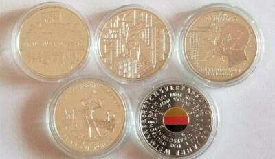GERMANY 20 EURO COMPLETE 5 SILVER COIN SET 2019 UNC BU UNC NEW SET | eBay