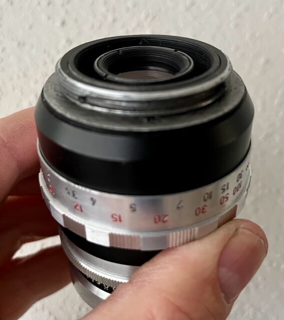 RARE! M42 Meyer-Optik Görlitz Telefogar V 90mm F3.5 Objektiv M42-Mount ...