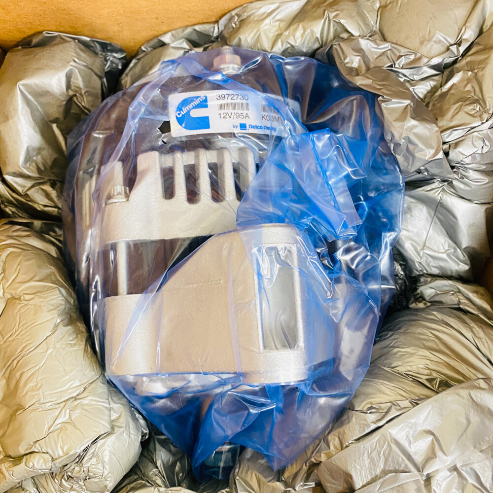 Cummins 3972730 Alternator 12V/95A 19020204 K24JL07A Delco Remy for ...