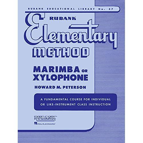 Rubank Elementary Method - Marimba or Xylophone - Paperback NEW ...