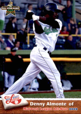 2009 Midwest League All-Stars Grandstand #1 Denny Almonte Miami Florida ...