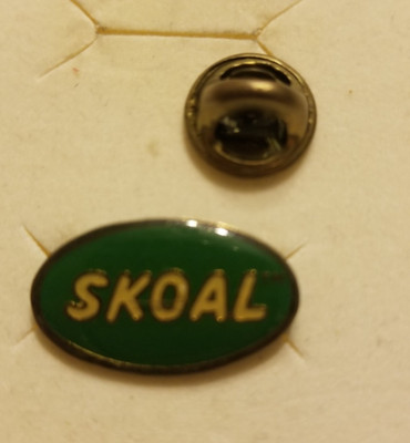 Vintage Skoal Chewing Tobacco Dip Green Enamel Lapel Pin | eBay