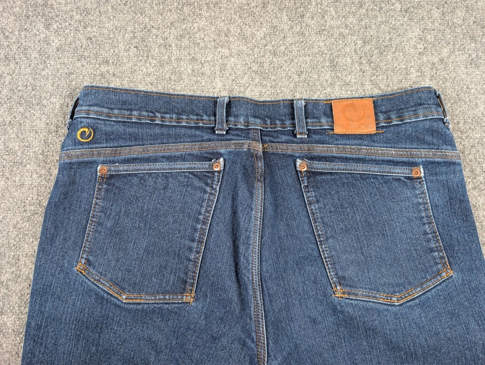 Origin Maine Jeans Mens 38 Dark Wash Factory Straight Made in USA | eBay