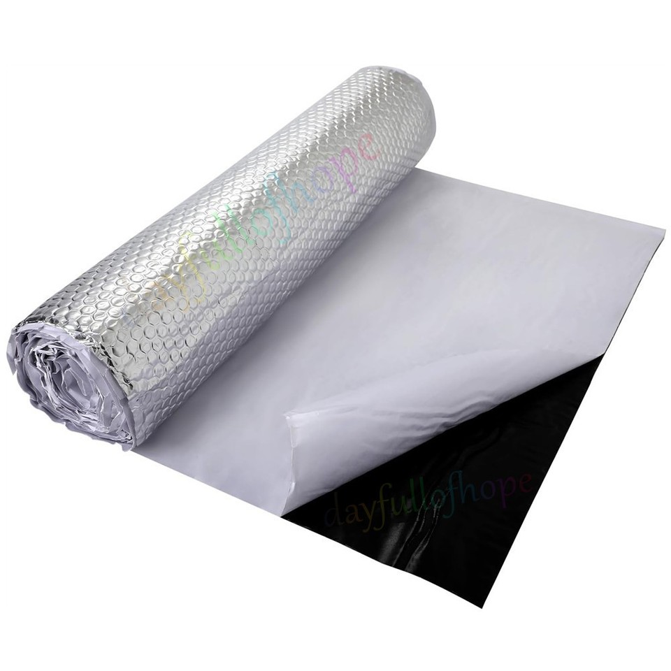 8M Sound Deadening Proofing Roll 4sqm Camper Van Car Butyl Mat Foil ...