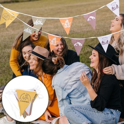 1 Set von Camping Party Banner Dekorative Camping Flagge Banner Party ...