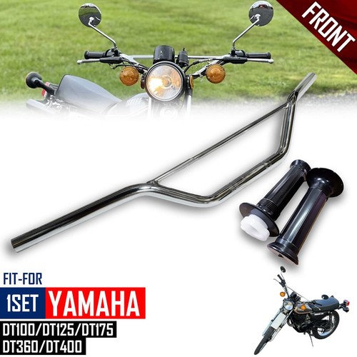 Handle Bar Rubber Grip Throttle For Yamaha Dt100 Dt125 Dt175 Dt360 ...