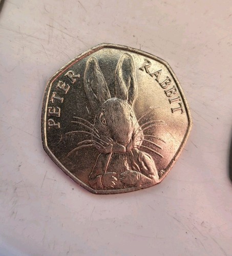 Beatrix Potter Peter Rabbit 2016 50p Fifty Pence Coin | eBay UK
