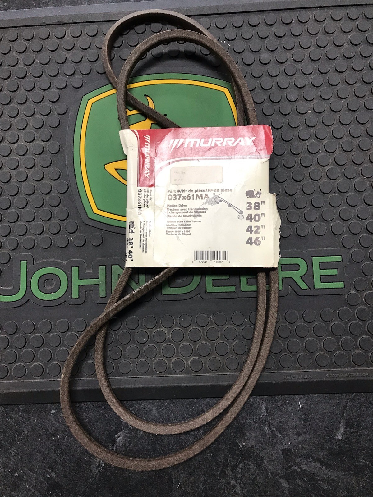 MURRAY BELT. PART NUMBER 037X61MA | eBay