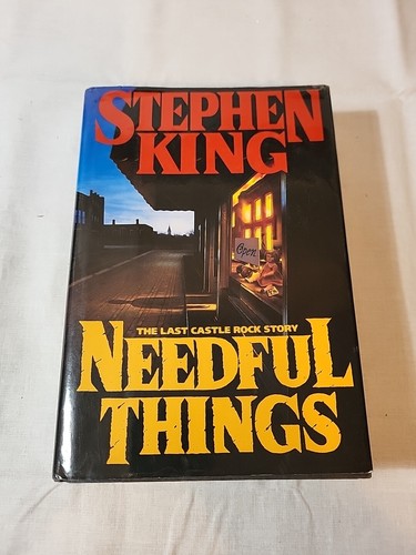 Needful Things - Stephen King - 1st Edition - Castle Rock Horror-Hard ...