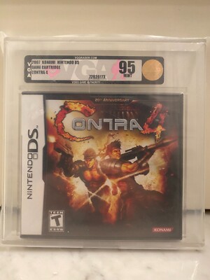 Contra 4 Nintendo DS VGA 95 FACTORY SEALED WATA CGC RARE GRAIL MINT | eBay